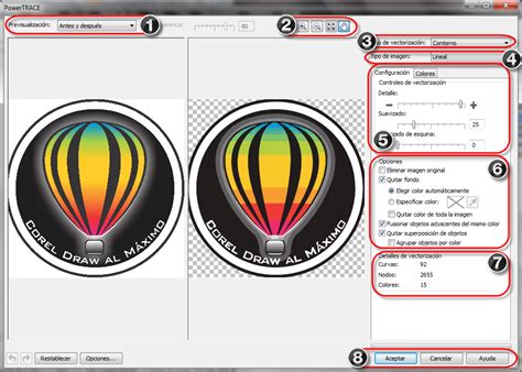 CorelDRAW al Máximo CorelDRAW X Herramienta PowerTRACE
