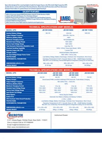 Single Digital Microtek Super Power Inverter For Home 4 5 Kva At Rs 3700 Piece In Kanpur
