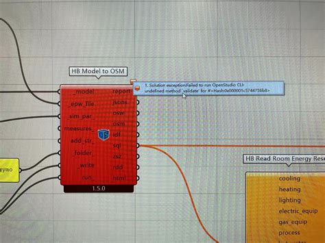 Some Problem Between Honeybee And Openstudio Honeybee Ladybug Tools Forum