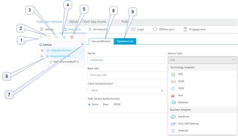 Using Integration To Add Services In The Kony Fabric Kony Doc Xml