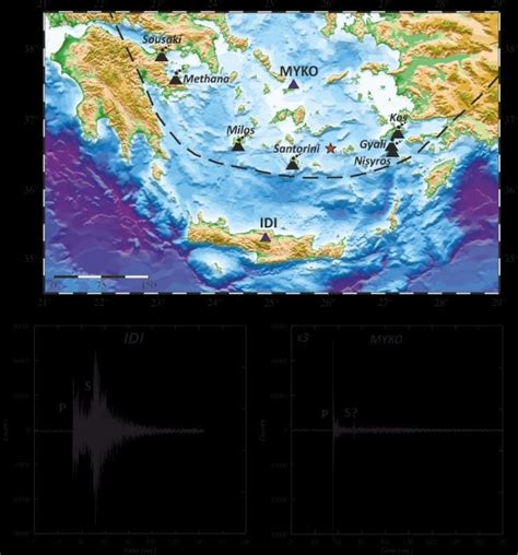 waveforms of the intermediate depth earthquake july 12 2004 m 3 4