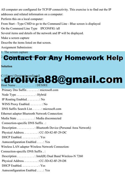 All Computer Are Configured For Tcpip Connectivity This Exercise Ipdf