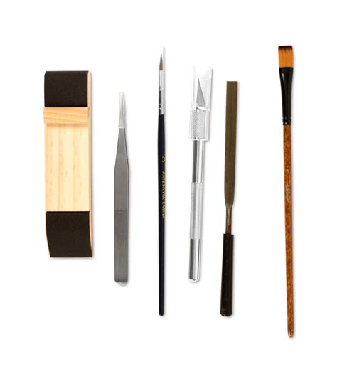 Set Of Basic Modeling Tools N2 Build Wooden Models Easily