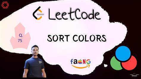sort colors sort 0 1 2 leetcode medium dutch algorithm youtube