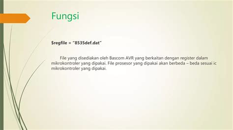 Program Bascom Avr Dua Led Berkedip Ppt