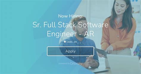 sr full stack software engineer ar at veritran