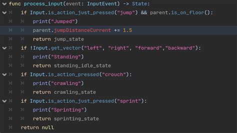 Physics State Machines And Weirdness Programming Godot Forum