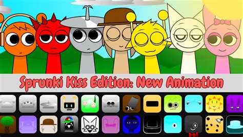 Sprunki Kiss Edition New Animation Play On