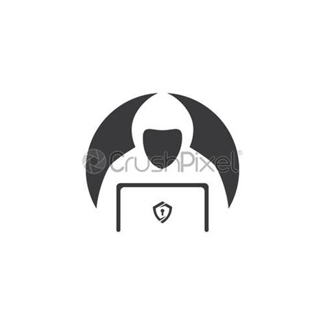 anonymous hacker character stock vector 3314380 crushpixel