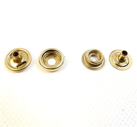 Snaps Brass Nickel Black Oxide — Northwest Tarp And Canvas