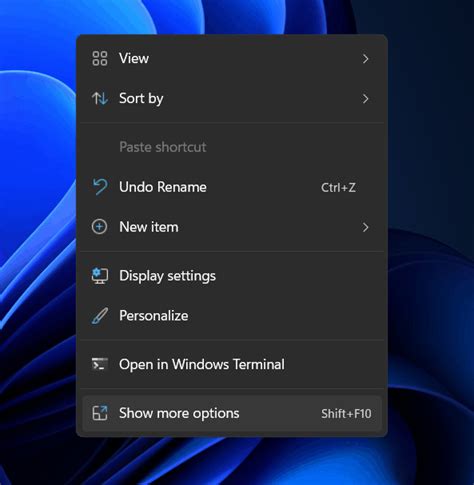 how to get windows 11 refresh option back in menu working