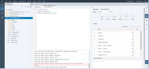 SAP WEBIDE GIT Configuration SAP Community