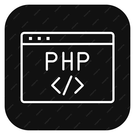 Premium Vector Php Coding Vector Illustration