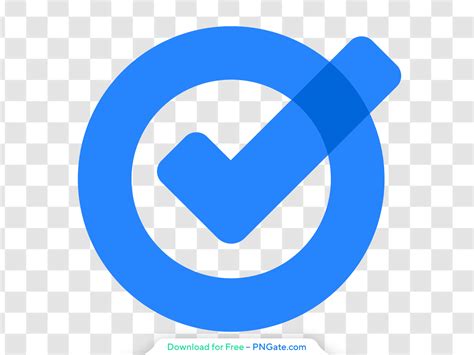 Google Tasks Logo Main Icon For Productivity Enhancement Free PNG Download PNGate