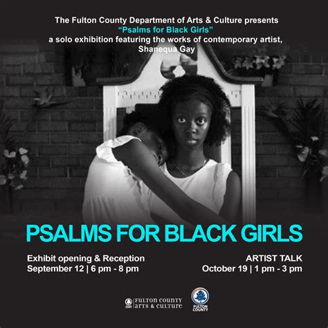 Psalms For Black Girls Arts Atl