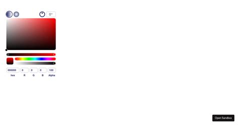 Vue Color Gradient Picker Examples Codesandbox