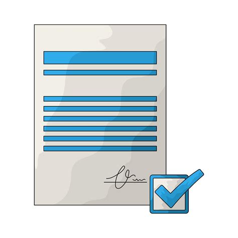 Legal Document Approve 65775551 Vector Art At Vecteezy