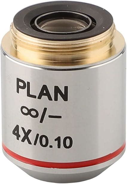 Infinity Microscope Objective Lens With 4x 20x Magnification For Professional Use 4x Amazon