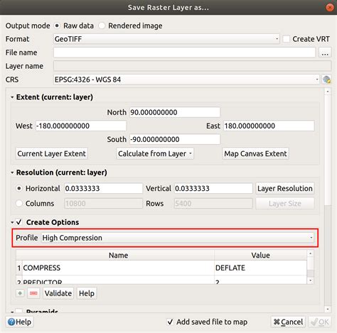 Qgis How To Compresssplit A Tiff File 4gb In Order To Work With