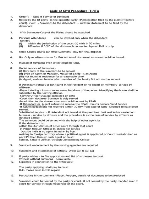 Code Of Civil Procedure Pdf