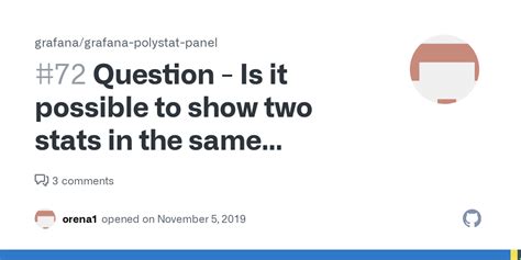 question is it possible to show two stats in the same polygon
