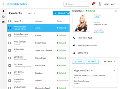 Responsive React Templates