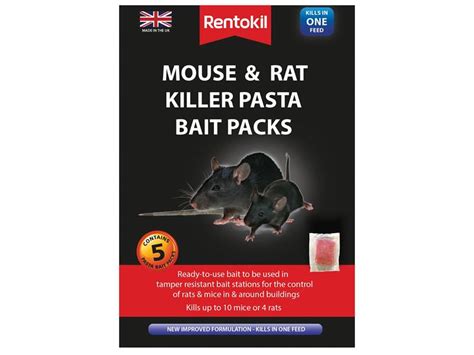 Ren Mouse And Rat Killer Pasta Bait 5 Sachets Hic Stornoway