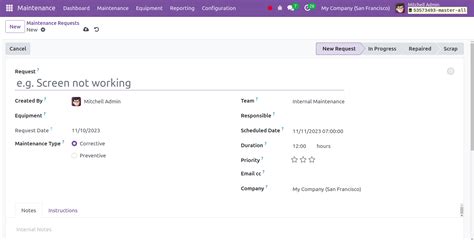 Maintenance Odoo 17 Community Book