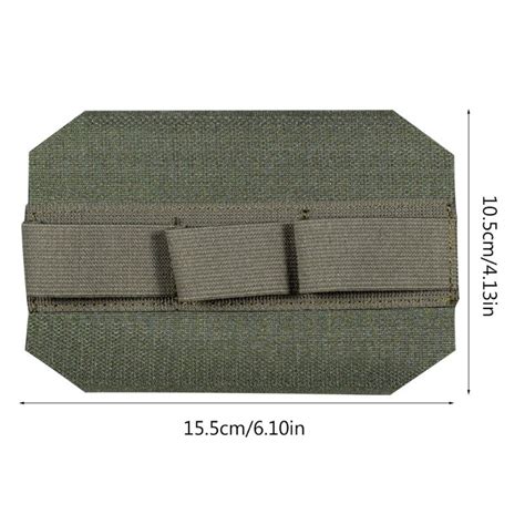 LUC Outdoor Multipurpose Molle Elastic Loop Panel Hook And Loop Organizer Insert Accessory