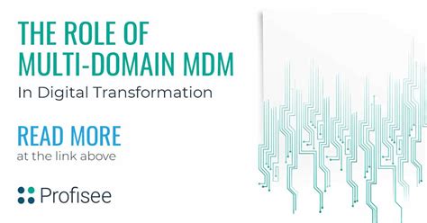 Multi Domain Mdm In Digital Transformation • Profisee