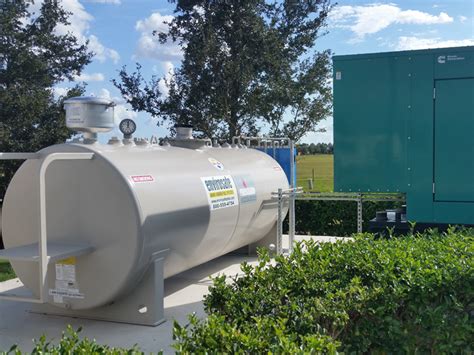 Generator System 5 000 Gallon Above Ground Fuel Storage Tank