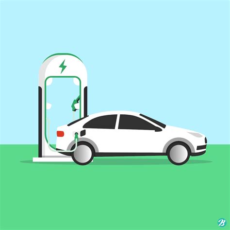 전기차 충전 일러스트 Ai 다운로드 Download Electric Vehicle Charging Vector Urbanbrush