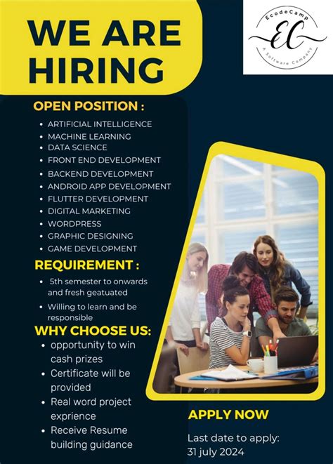 Usama Arshad Jadoon On Linkedin Lahoretech Techintern Ecodecamp Applynow Futuretech