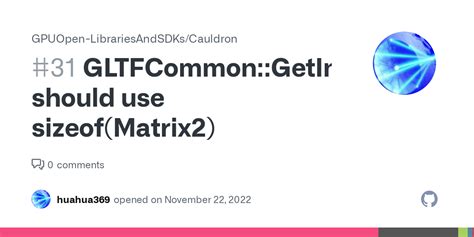 Gltfcommongetinversebindmatricesbuffersizebyid Should Use Sizeof