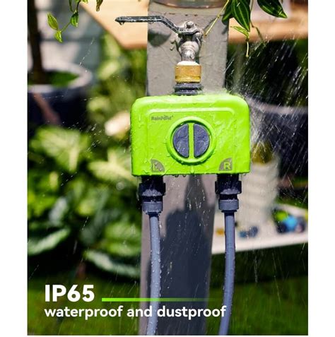 Rainpoint Smart Wifi Hose Timer Remote Control Weather Based Irrigation And Water Saving