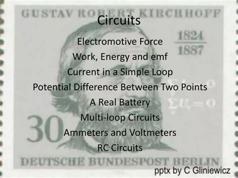 PPT Circuits PowerPoint Presentation Free Download ID 4876912