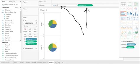 Tableau Pie Chart Tutorial How To Make A Pie Chart In Tableau