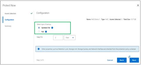 Manual Protection Of Nas Backup Dell Powerprotect Data Manager Dynamic Nas Protection Dell