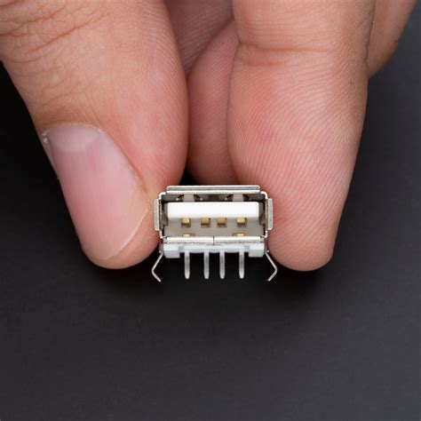 USB Type A Socket Right Angle