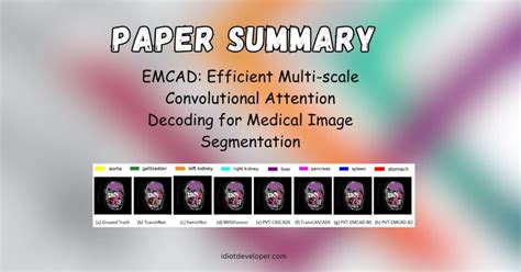 Paper Summary Emcad Efficient Multi Scale Convolutional Attention
