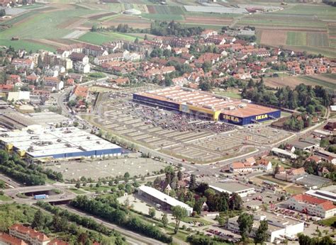 Luftaufnahme Fürth Bayern Ikea Einrichtungshaus In Nürnberg