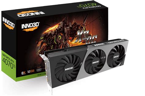 Inno3d Launches Dual Slot Nvidia Geforce Rtx 4070 Ti Gpu Triple Fan