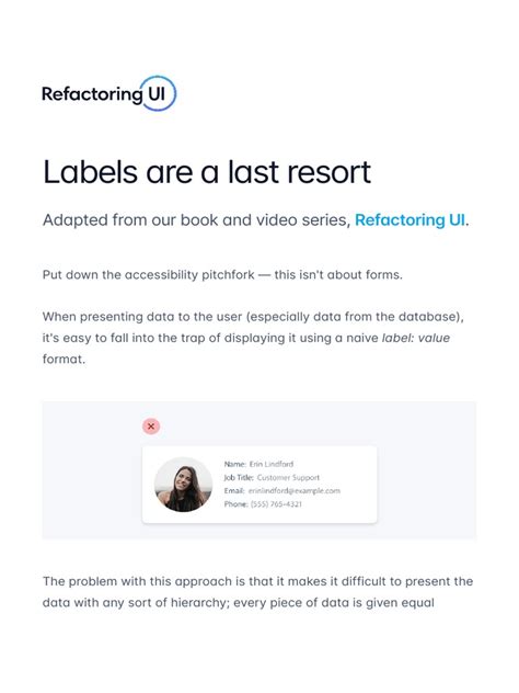 Labels Ui Ux Pdf