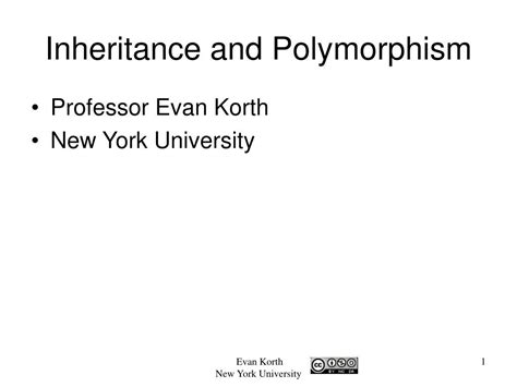 Ppt Inheritance And Polymorphism Powerpoint Presentation Free