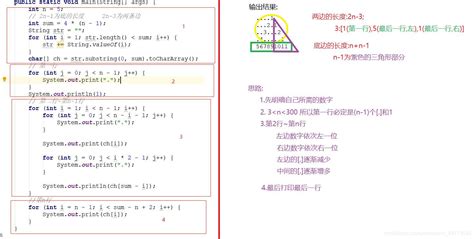 等腰三角形 等腰三角形输出数字 csdn博客