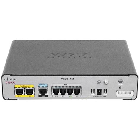 VG204XM Cisco VG204XM Analog Voice Gateway VG204XM Touchpoint Technology