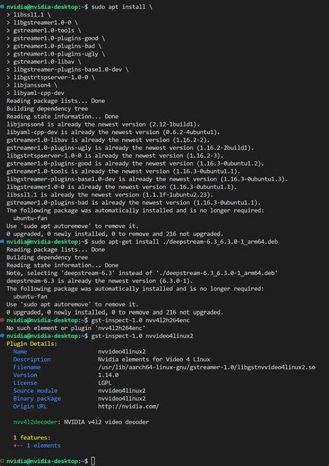 missing nvv4l2h264enc plugin after installing gstreamer on jetson deepstream sdk nvidia