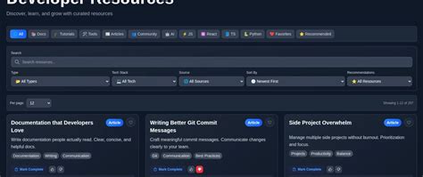 🚀 I Built A Developer Resources Platform — Join Me And Share What Helps