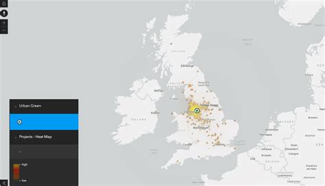 Mapping Urban Greens Projects Urban Green