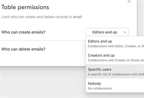 customizable permissions airtable community
